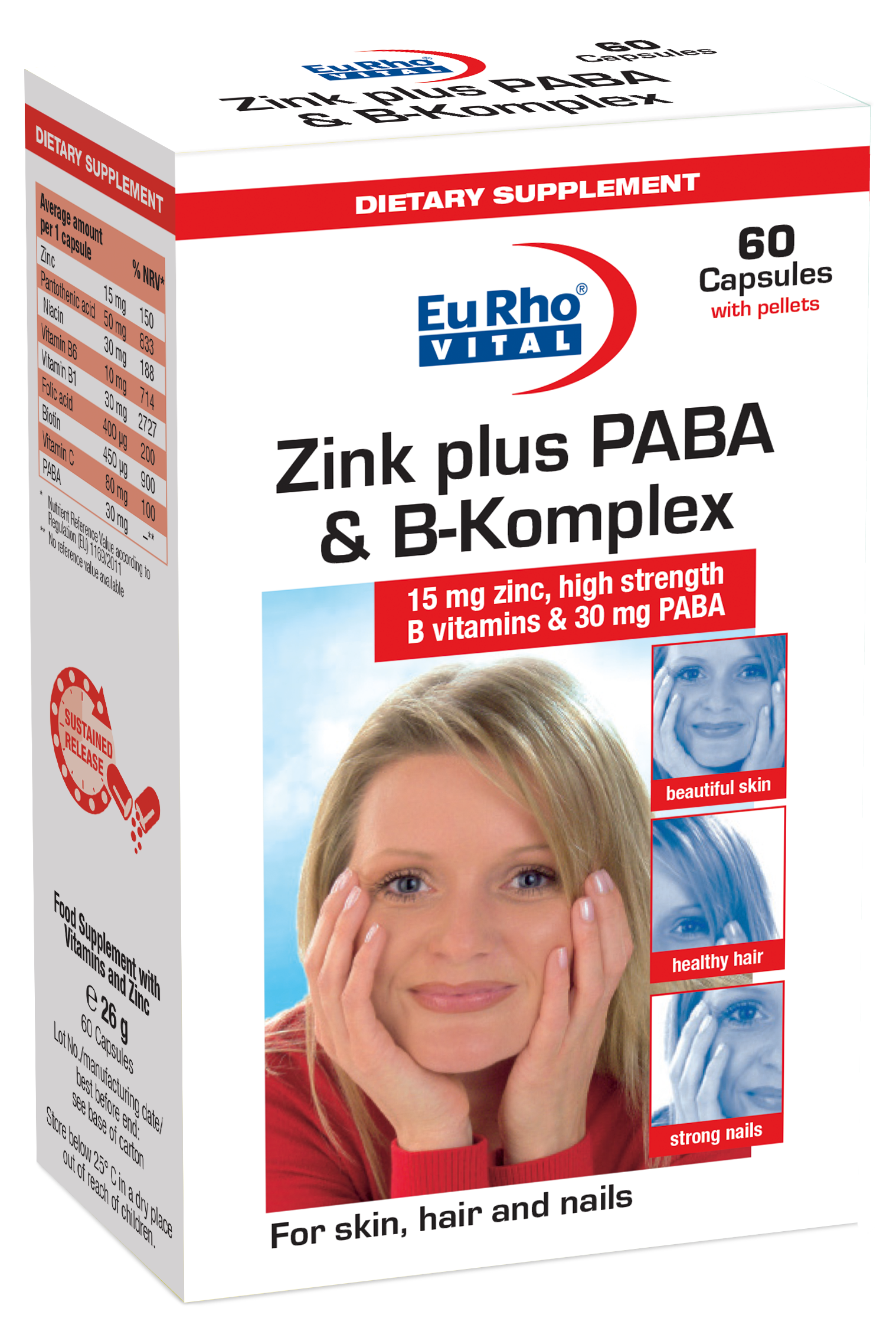 Zinc Plus PABA And B Complex - حکیمان طب